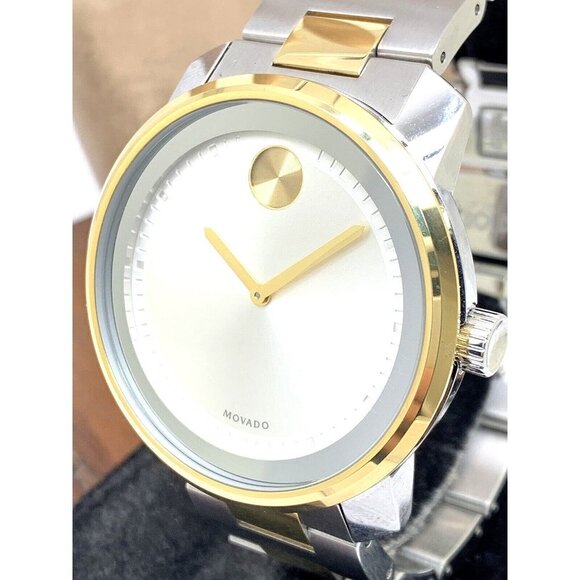 Movado | Accessories | Movado Mens Watch 36087 Bold Evolution Silver ...